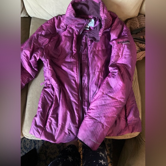 Columbia | Jackets & Coats | Columbia Purple Puffer Coat | Poshmark